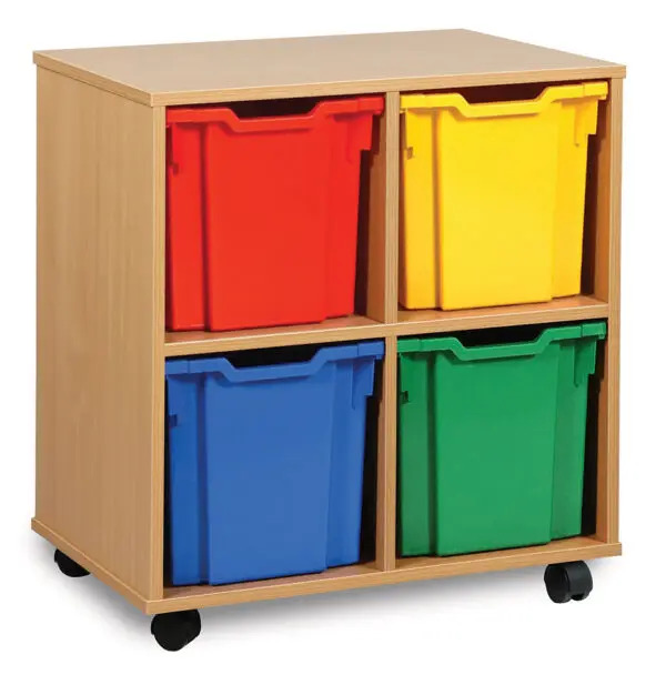 Tote Tray Trolley 4 Jumbo Trays - Peter Walsh & Sons - Your First ...