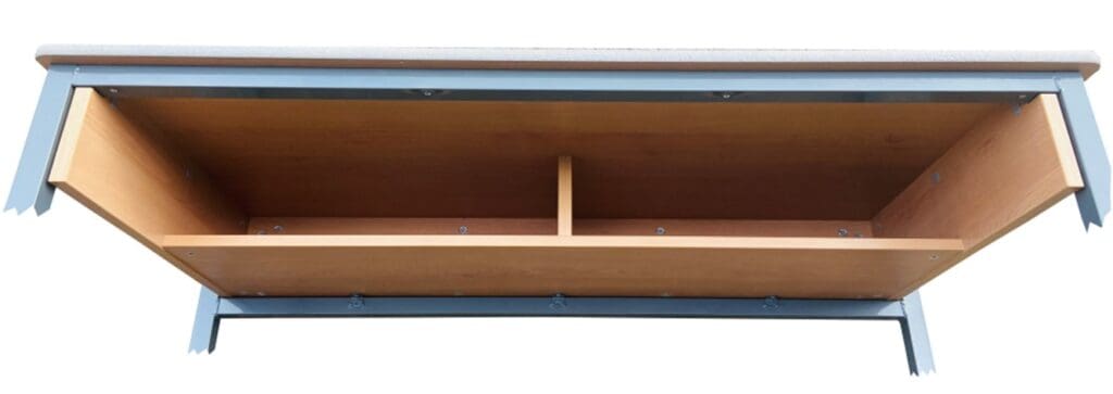 Student Double Table with Front loading book storage - Peter Walsh ...