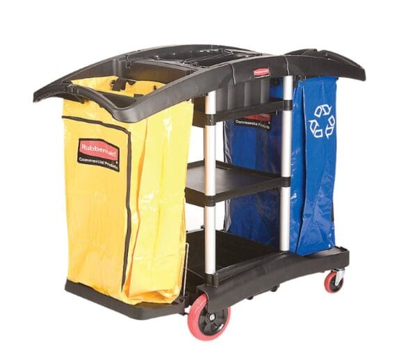 Rubbermaid Double Capacity Janitor Cart - Peter Walsh & Sons - Your ...