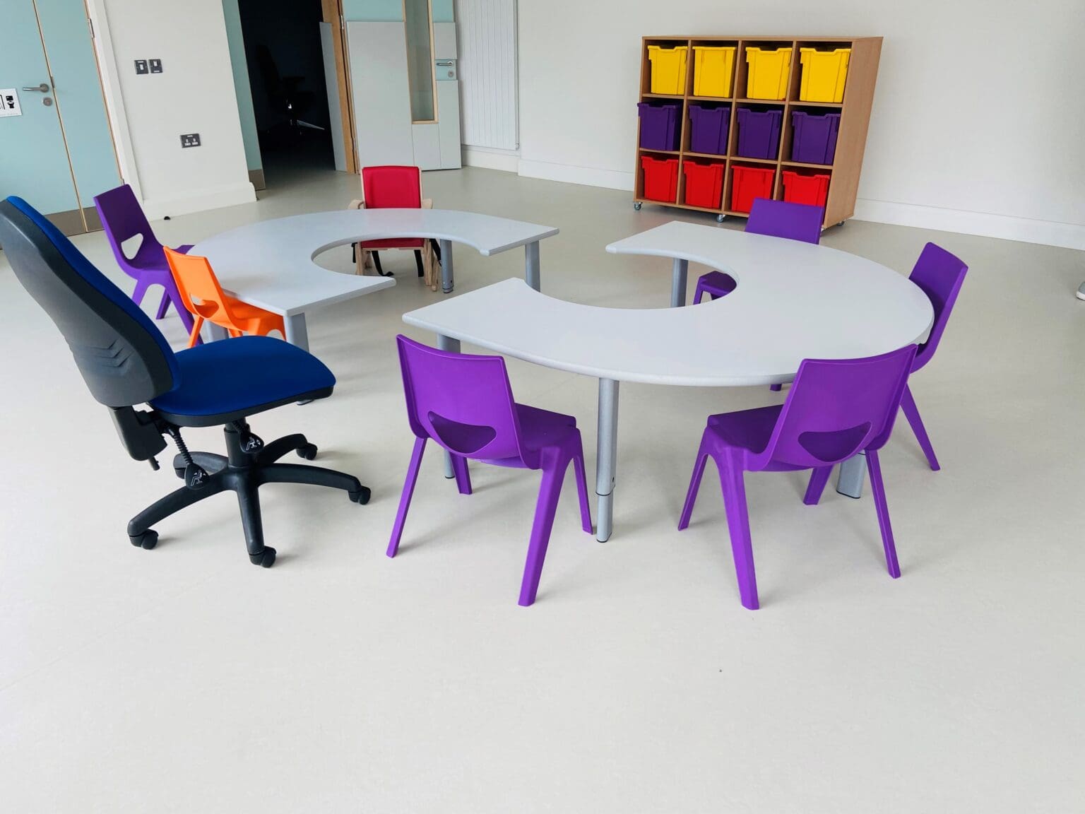 Height Adjustable Horseshoe table - Peter Walsh & Sons - Your First ...