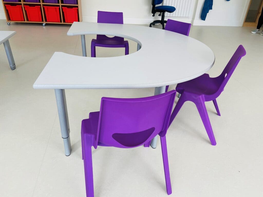 Height Adjustable Horseshoe table - Peter Walsh & Sons - Your First ...